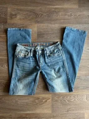 Rock Revival | Jeans | Rock Revival Abbie Boot Jeans Womens 3 Medium ...